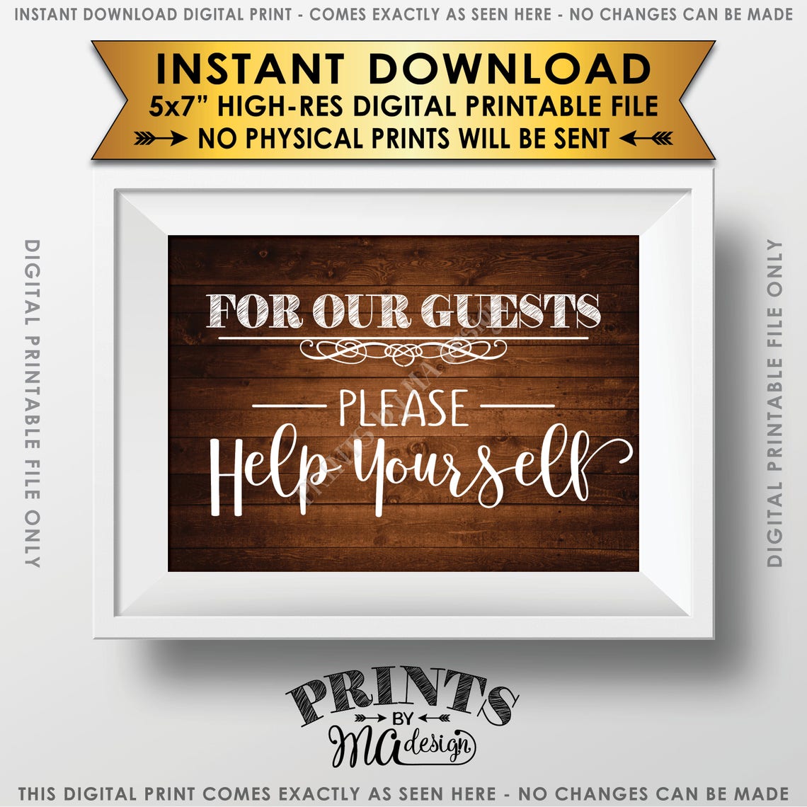 Restroom Sign for Our Guests Please Help Yourself Sign - Etsy