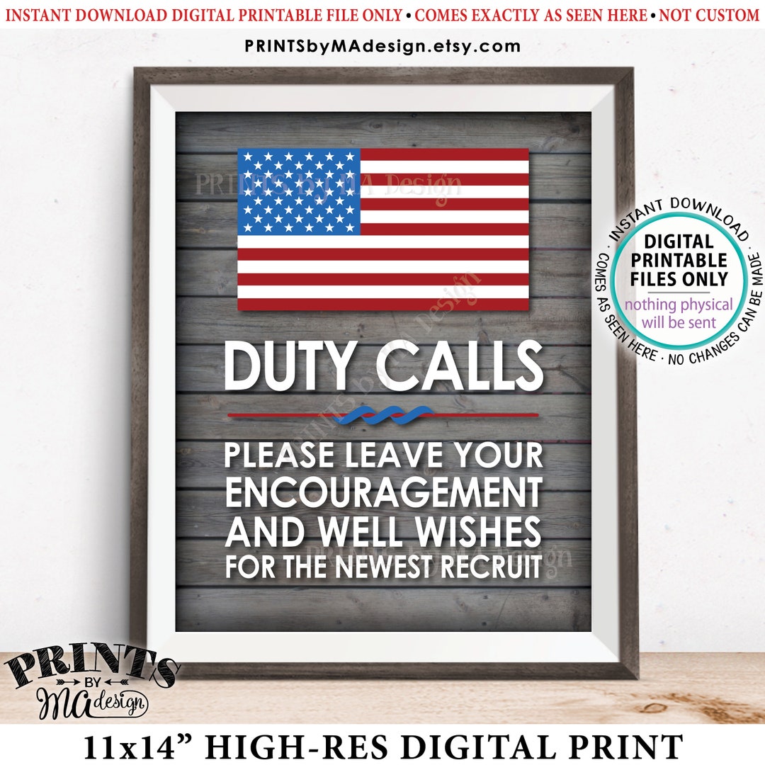 Military Sign, Leave Your Encouragement and Well Wishes, Armed Forces ...