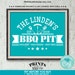 Editable BBQ Sign Backyard Barbecue Barbie Grill Smokehouse - Etsy