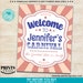 Carnival Welcome Sign, Welcome to the Carnival Theme Party Sign, Custom ...