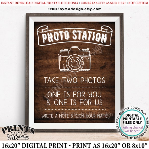 Photo Booth Take One Leave One - Etsy