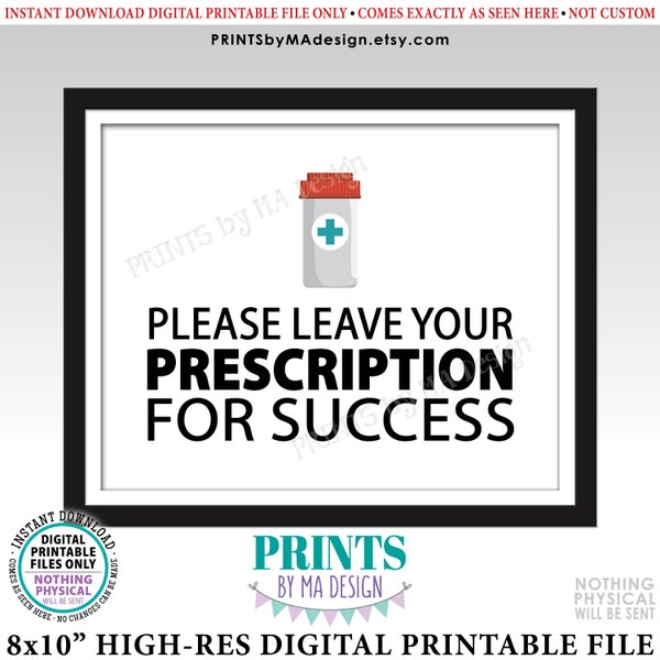 Nurse Prescription for Success - Etsy