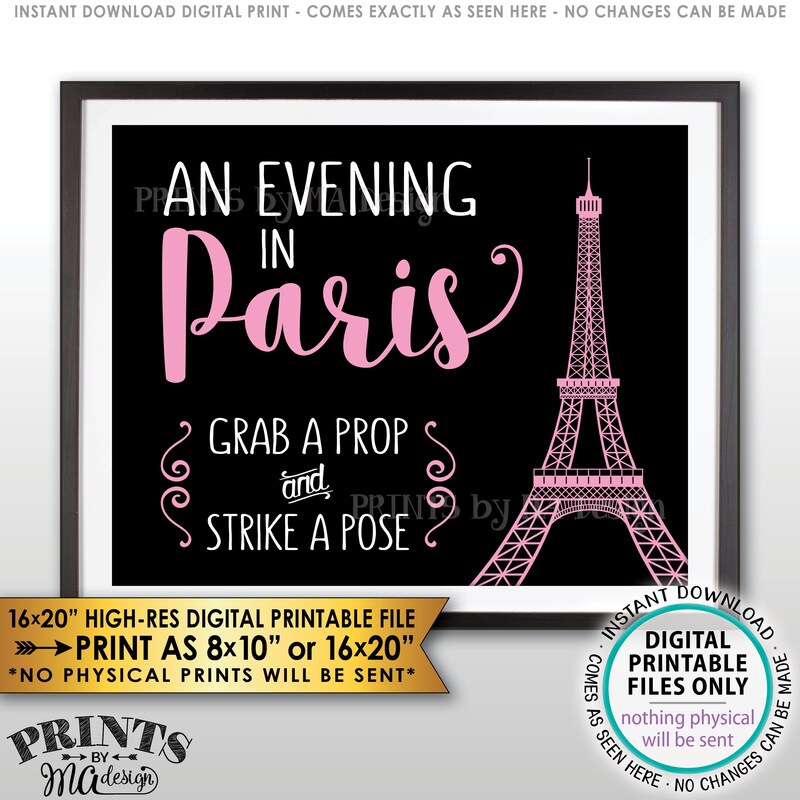 Paris Signs - Etsy