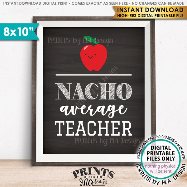 Nacho Bar Teacher Appreciation - Etsy