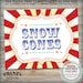Carnival Snow Cones Sign, Circus Snow Cones Station, Food, Birthday ...