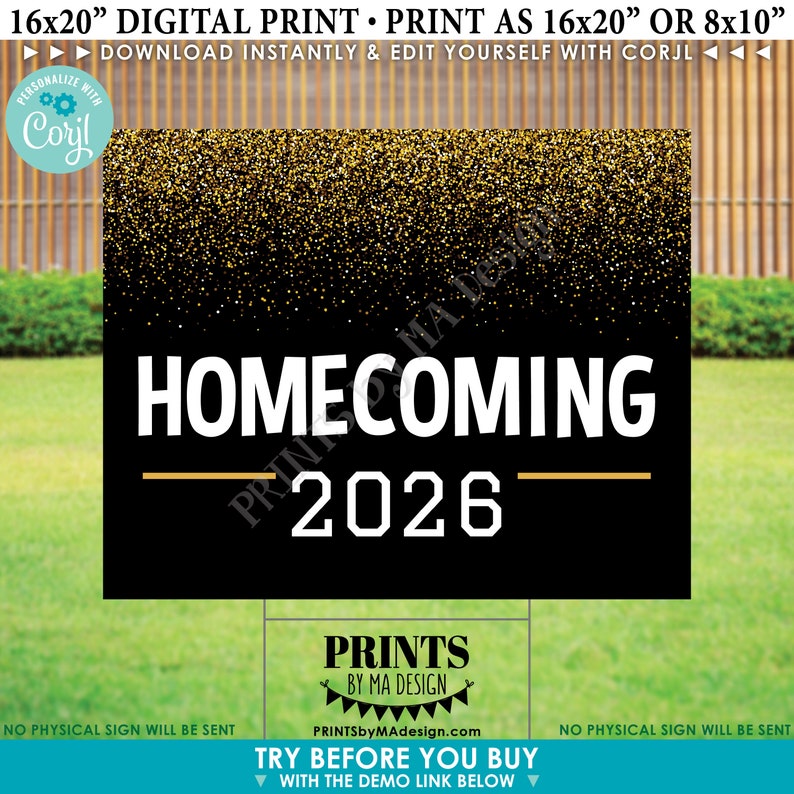 Prom Sign High School Prom Decorations Custom Text & | Etsy