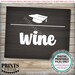 Beverage Station Signs, Graduation Party Drink Signs, Beer Wine Cooler ...