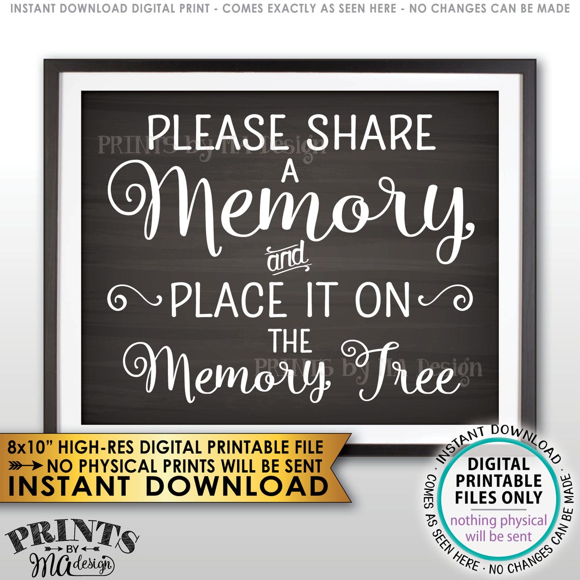 Share a Memory and Place It on the Memory Tree Sign, Write a Memory ...
