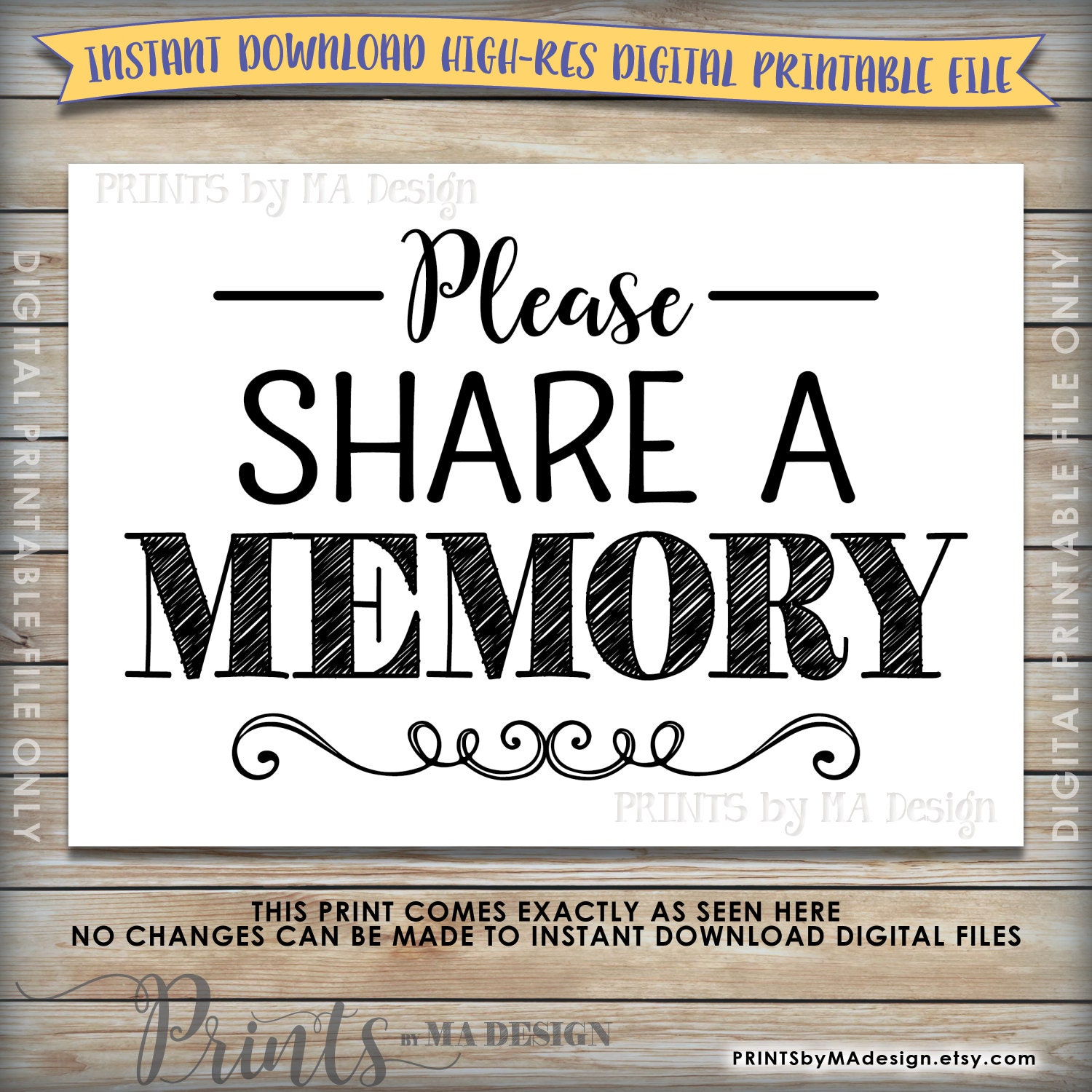 Share a Memory Sign, Please Write a Memory, Share Memories, Birthday ... Share a Memory Sign, Please Write a Memory, Share Memories, Birthday ...