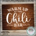 Chili Bar Sign and Labels, Chili Buffet, Build Your Own Bowl of Chili ...