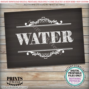 Cold Beverage Signs, Drink Station, Unsweet and Sweet Tea, Lemonade ...