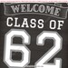 Class of 1962 Sign, Welcome Class of '62 Reunion Decoration, Chalkboard ...