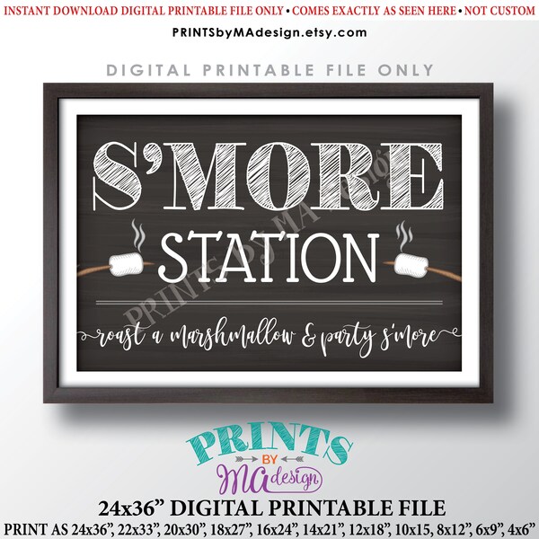 Smores Sign - Etsy