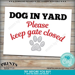 Editable Pet Paw Print Sign, Pet Treat Display, Custom PRINTABLE 5x7 ...