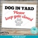 Editable Pet Paw Print Sign Pet Treat Display Custom - Etsy