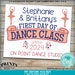 First Day of Dance Class Sign Editable 1st Day of Ballet - Etsy