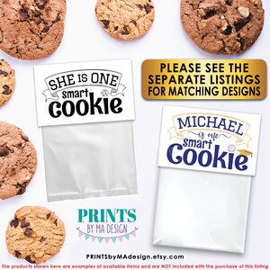 One Smart Cookie Sign, Custom Name, Cookie Bar, PRINTABLE 8x10/16x20 ...