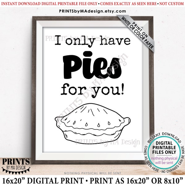 Pie Sign - Etsy