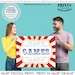 Carnival Games Sign, Step Right Up, Birthday Party Activities, Festival ...
