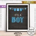 It's a BOY Sign, It's a Boy Gender Reveal Sign, It's a Boy Announcement ...