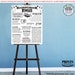 Back in the Year 1968 Poster Board, Remember 1968 Sign, Flashback to ...