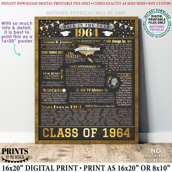 1964 Class Reunion - Etsy