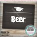 Beverage Station Signs, Graduation Party Drink Signs, Soda Juice Water ...