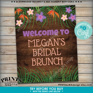 Custom Rustic Wood Style Tropical Sign, Choose Your Text & Colors, One ...