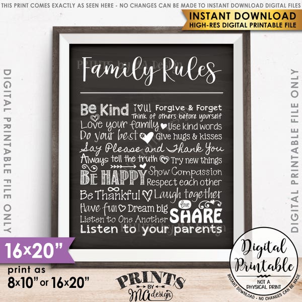 Family Values Sign - Etsy