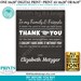 Editable Graduation Thank You Sign Thanks From the Grad - Etsy