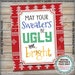 May Your Sweaters Be Ugly and Bright, Ugly Christmas Sweater Party ...