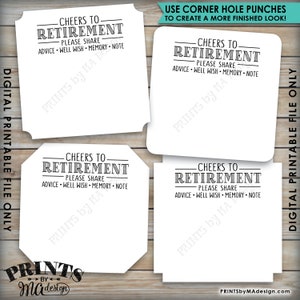 Retirement Wishes Cards, Cheers to Retirement, Memory, Advice, Well ...