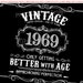1969 Birthday Sign Vintage Better With Age Poster Whiskey - Etsy