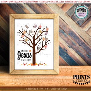 Fall Fingerprint Craft, Fall for Jesus, Autumn Leaves, Tree Handprint ...