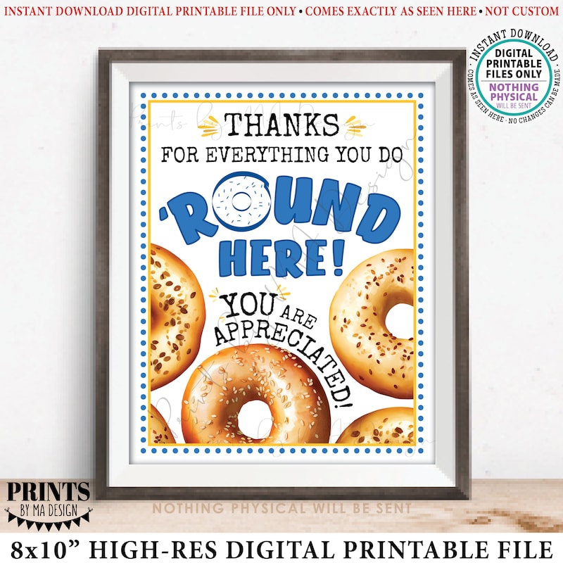 Round Bagels - Etsy