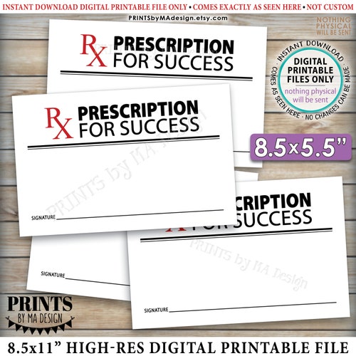 Please Leave Your Prescription for Retirement RX Doctor - Etsy