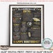Back in the Year 1976 Birthday Sign Flashback to 1976 Poster - Etsy