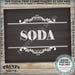 Soda Sign Pop Sign Wedding Beverage Station Drink Sign - Etsy