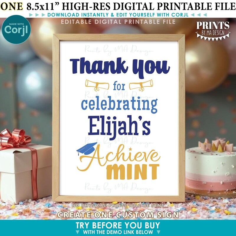 Mint Banner - Etsy
