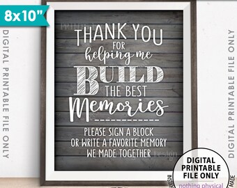 Build Memories Sign | Etsy