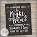 The Night Before Sign, Welcome to the Night Before Rehearsal Dinner ...