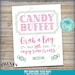 Candy Buffet Sign Grab a Bag & Enjoy Some Treats Sign Candy - Etsy