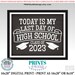 Last Day of High School Sign Graduation Class of 2023 - Etsy