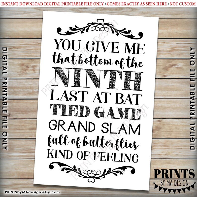 Baseball Wedding Sign, Grand Slam Wedding Reception Decor, Baseball ...