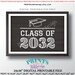 Class of 2032 Sign, High School Graduation 2032 Sign, First Day of ...
