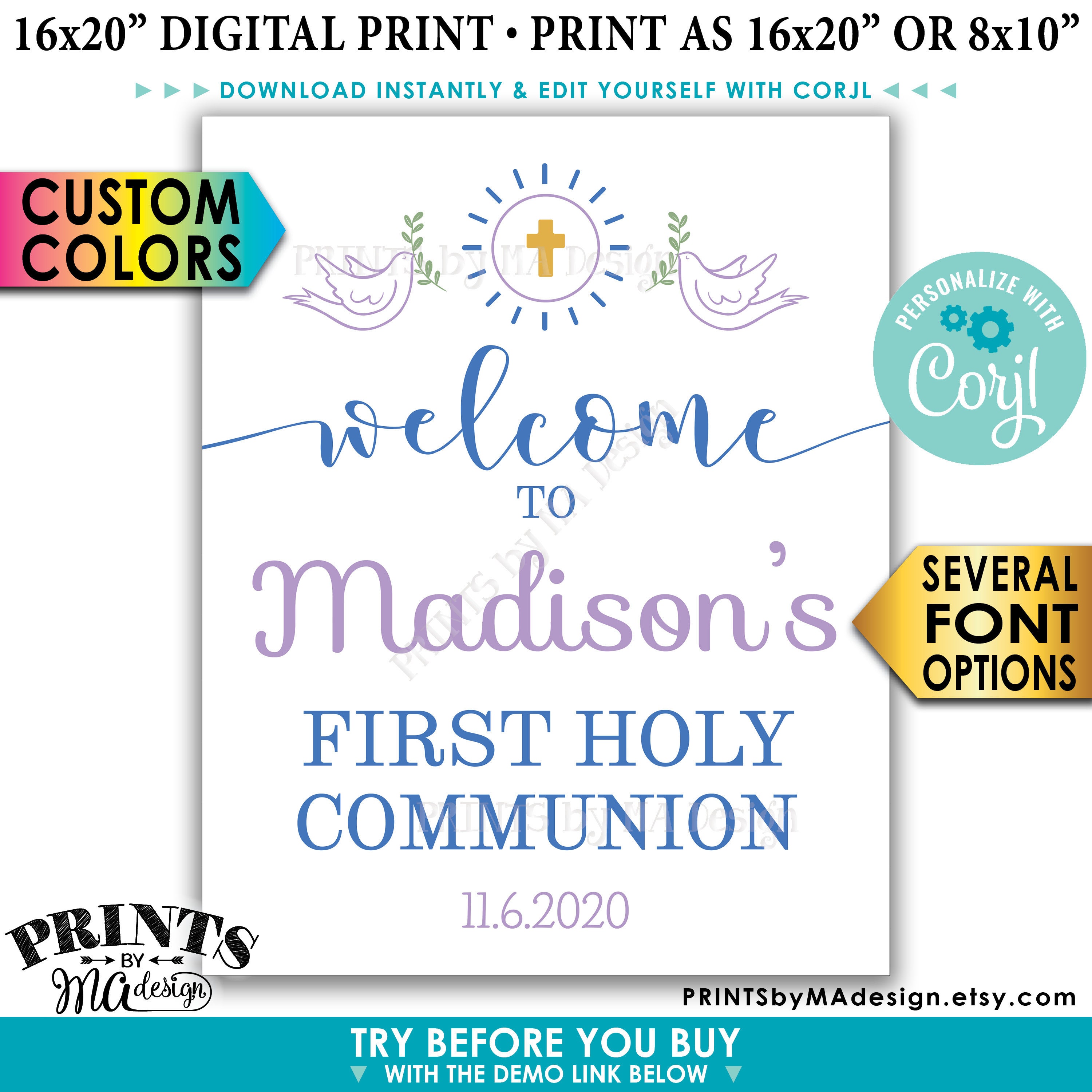 First Communion Printable Images