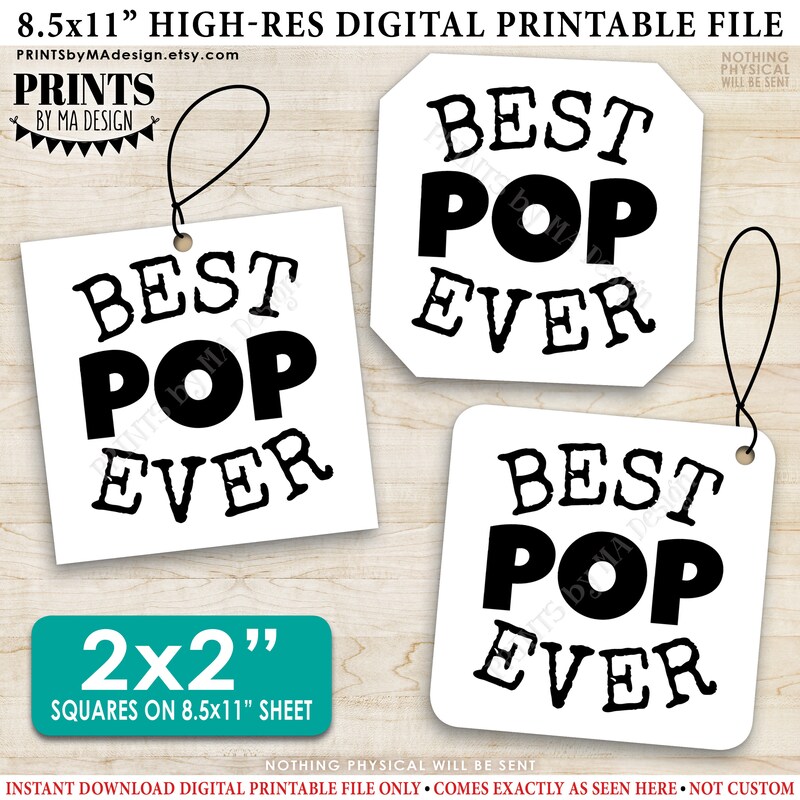 Pop It Gift Tag - 60+ Gift Ideas for 2025