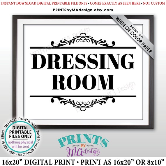Dressing Room Sign Fitting Room Sign Privacy Please - Etsy