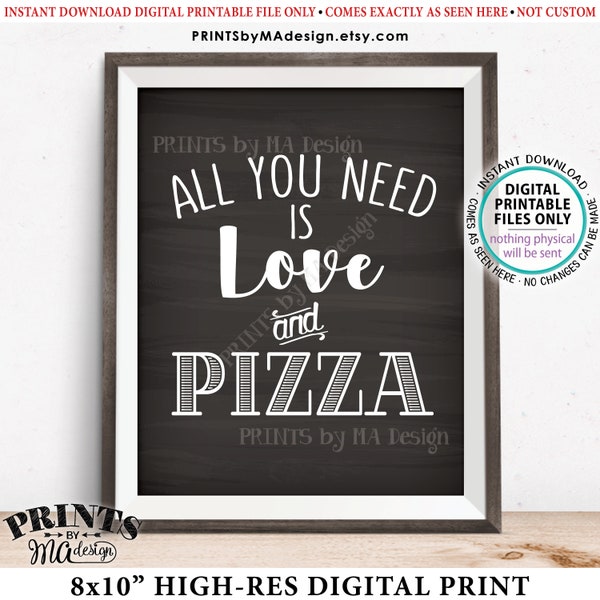 Pizza Wedding Sign - Etsy