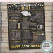 Back in the Year 1951 Anniversary Sign Flashback to 1951 - Etsy